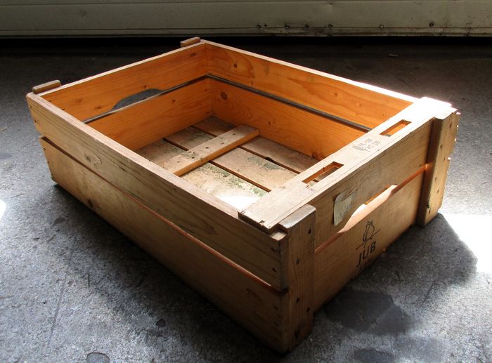 Houten Kratten, Decoratie kratten, Kisten - 2de Hands winkelinventaris